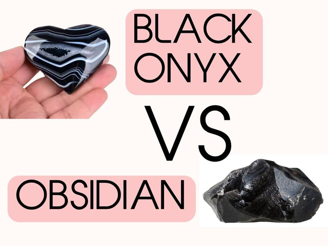 Black Onyx vs. Obsidian: What's the Difference? – MelloMary