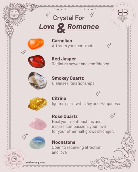 Crystal Set For Love And Romance Mellomary